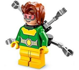 LEGO Doc Ock (Olivia Octavius) with Green Top and Silver Arms ...