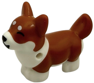 LEGO Dog - Corgi with Smile (113038) | Brick Owl