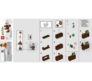 LEGO Dumbledore's Office with Harry Set 30724 Instructions | Brick Owl