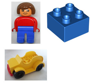 LEGO Duplo Yellow Car Set 2610 | Brick Owl - LEGO Marketplace