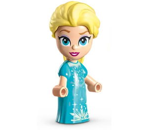LEGO Elsa (Micro Doll) with Medium Azure Dress Minifigure | Brick Owl ...