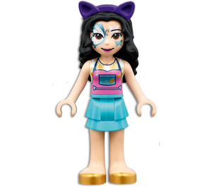 LEGO Emma with Pink Apron and Cat Ears Minifigure | Brick Owl