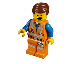 LEGO Emmet with Worn Uniform (Smile / Sad) Minifigure | Brick Owl