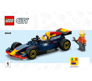 LEGO F1 Truck with RB20 & AMR24 F1 Cars 60445 Anleitungen | Brick Owl