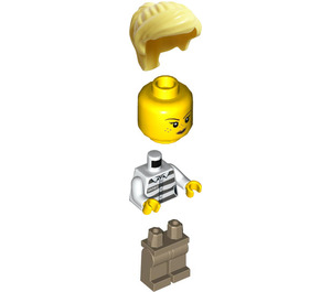 LEGO Female Prisoner with Ponytail Minifigure | Brick Owl - LEGO ...