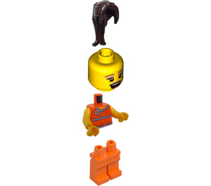 LEGO Female Singer Minifigure | Brick Owl - LEGO Marketplace