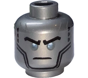 LEGO Flat Silver Dragons Rising Zane Head (3274 / 102846) | Brick Owl ...