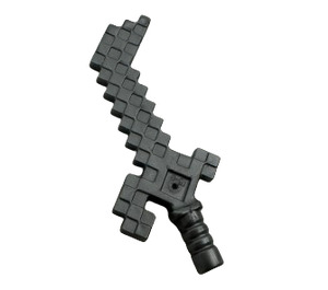 LEGO Flat Silver Pixelated Minecraft Cutlass | Brick Owl