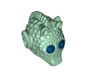 LEGO Greedo Head with Dark Blue Eyes (18013 / 36936) | Brick Owl - LEGO ...
