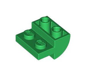 LEGO Green Slope 2 x 2 x 1 Curved Inverted (1750) | Brick Owl - LEGO ...