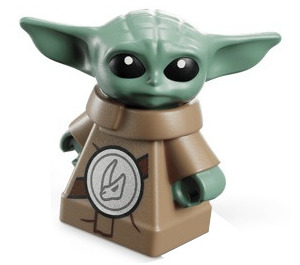 LEGO Grogu / The Child with Long Robe with Mudhorn Signet Minifigure ...
