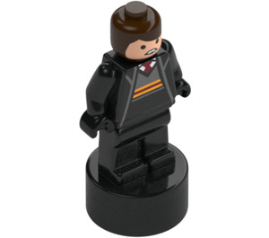 LEGO Gryffindor Student Statuette with Dark Brown Hair Minifigure ...