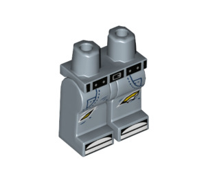 LEGO Hips and Legs Assembly with Belt & Ripped Jeans Decoration (3815 / ...