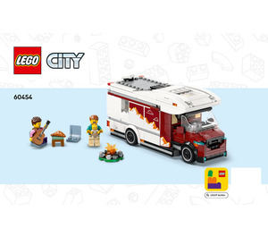 LEGO Holiday Camper Van Set 60454 Instructions | Brick Owl - LEGO ...