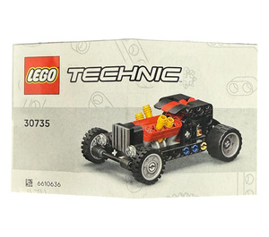LEGO Hot Rod Car Set 30735 Instructions | Brick Owl
