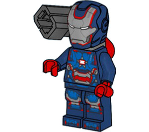 LEGO Iron Patriot MK1 with Stud Shooter Minifigure | Brick Owl - LEGO ...