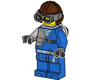 LEGO Jay - ZX Legacy Update with Aviator Hat Minifigure | Brick Owl