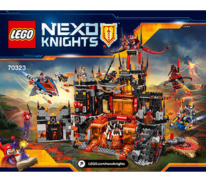 LEGO Jestro's Volcano Lair Set 70323 Instructions Set | Brick Owl ...