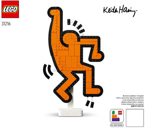 LEGO Keith Haring - Dancing Figures Set 31216 Instructions | Brick Owl