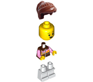 LEGO Kid, Ponytail with Long Bangs Minifigure | Brick Owl - LEGO ...