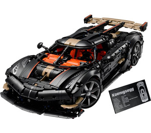 LEGO Koenigsegg Sadair's Spear Megacar Set 42232 | Brick Owl