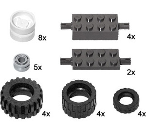 LEGO Large Wheels and Axles Set 10049 | Brick Owl - LEGO Marketplace