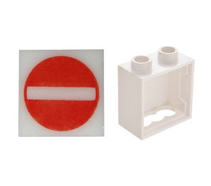 LEGO Light Brick with No Entry Sign | Brick Owl