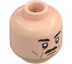 LEGO Light Flesh Barty Crouch Sr. Minifigure Head (3274 / 108532 ...