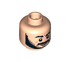 LEGO Light Flesh Sheik Amar Head (3626 / 88567) | Brick Owl - LEGO ...