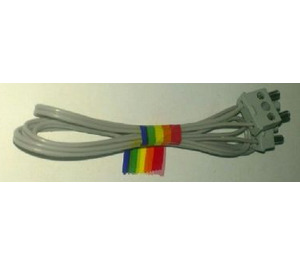 LEGO Light Gray Electric Wire 12V / 4.5V with two 2-prong connectors ...