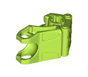 LEGO Lime Hand with Joint Socket and Axle Hole with 3 Fingers (64251 ...