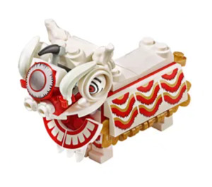LEGO Lion Dance Costume (White) | Brick Owl - LEGO Marketplace