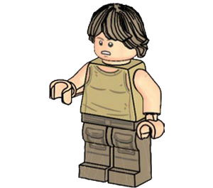 LEGO Luke Skywalker (SMART Play) with Dagobah Outfit Minifigure | Brick Owl