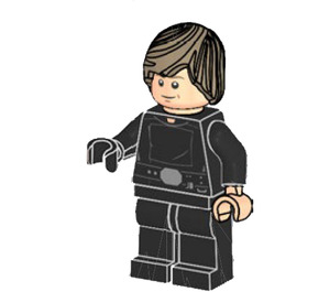 LEGO Luke Skywalker (SMART Play) with Jedi Master Outfit Minifigure ...