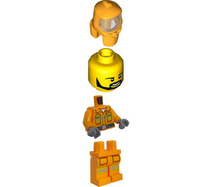 LEGO Man in hazmat suit Minifigure | Brick Owl - LEGO Marketplace