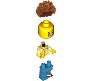 LEGO Man with Leg Prothesis Minifigure | Brick Owl - LEGO Marketplace