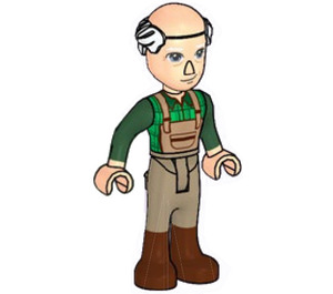 LEGO Marcel with Overalls Minifigure | Brick Owl
