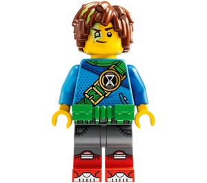 LEGO Mateo with Dark Azure Robe and Utility Belt Minifigure | Brick Owl