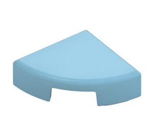 LEGO Medium Azure Tile 1 x 1 Quarter Circle (25269) | Brick Owl