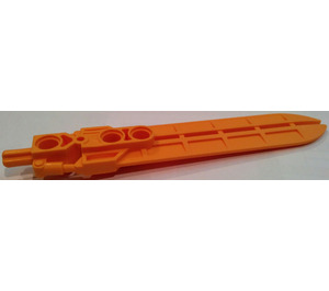 LEGO Medium Orange Sword with Hydraulics and 3 Holes (32552) | Brick Owl