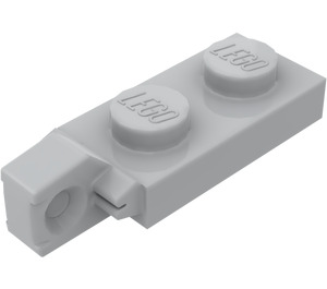 LEGO Medium Stone Gray Hinge Plate 1 x 2 with Single Finger on End ...
