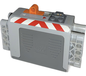 LEGO Medium Stone Gray Power Functions Battery Box with Beam Connectors ...