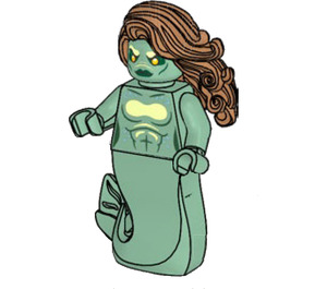 LEGO Merperson with Sand Green Body Minifigure | Brick Owl - LEGO ...