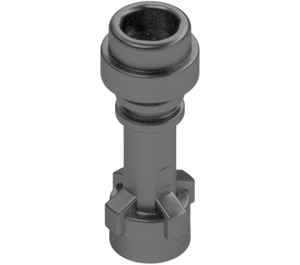 LEGO Metallic Silver Lightsaber Hilt (Straight) (23306 / 64567) | Brick ...