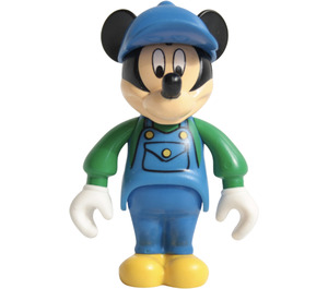 LEGO Mickey Mouse with Blue Overalls and Green Top Minifigure | Brick ...