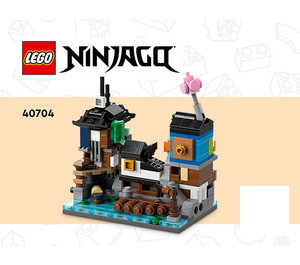 LEGO Micro NINJAGO Docks Set 40704 Instructions | Brick Owl - LEGO ...