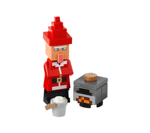 LEGO Minecraft Advent Calendar 2025 Set 21280-1 Subset Day 24 - Santa ...