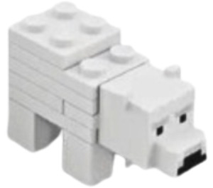 LEGO Minecraft Polar Bear Baby | Brick Owl - LEGO Marketplace