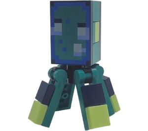 LEGO Minecraft Squid (Glow) | Brick Owl - LEGO Marketplace