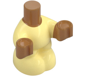 LEGO Minidoll Baby Body with Bright Light Yellow Outfit (111388 ...